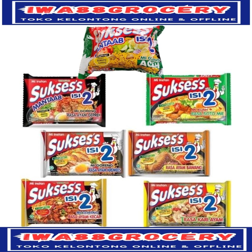 Jual mie sukses mie instant all variant | Shopee Indonesia