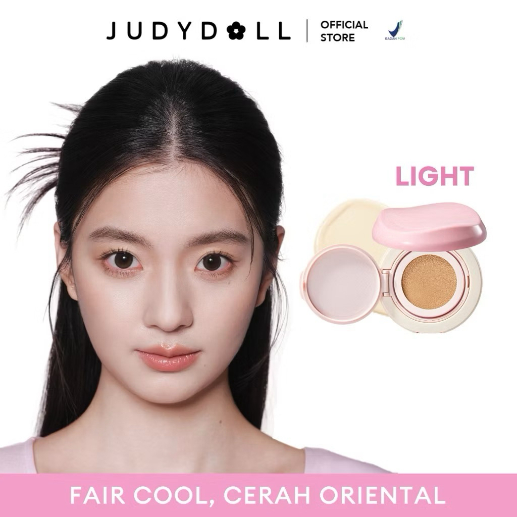 Jual Judydoll Triple Pink Shield Cushion - 12.5gr - Light | Shopee ...