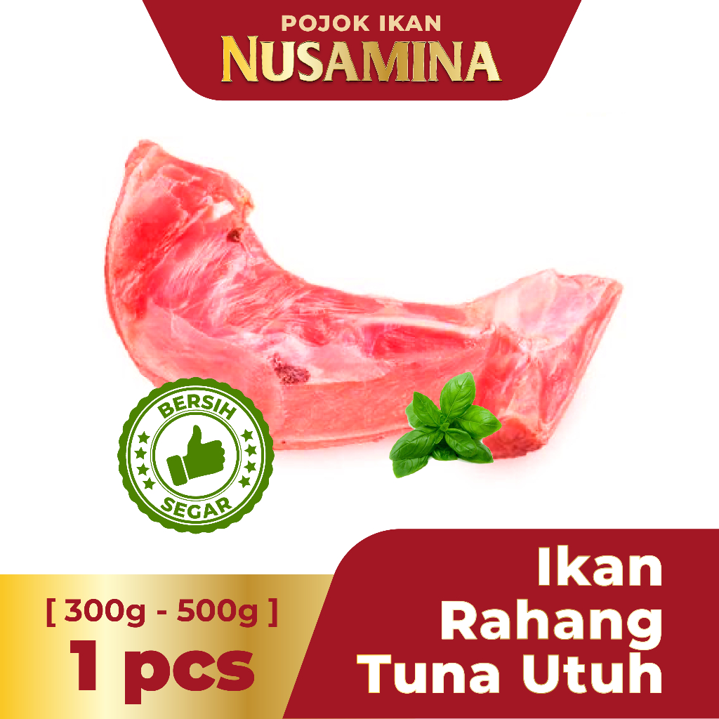 Jual Nusamina Ikan Rahang Tuna Utuh Bersih Segar Frozen [1 pcs ]200 ...
