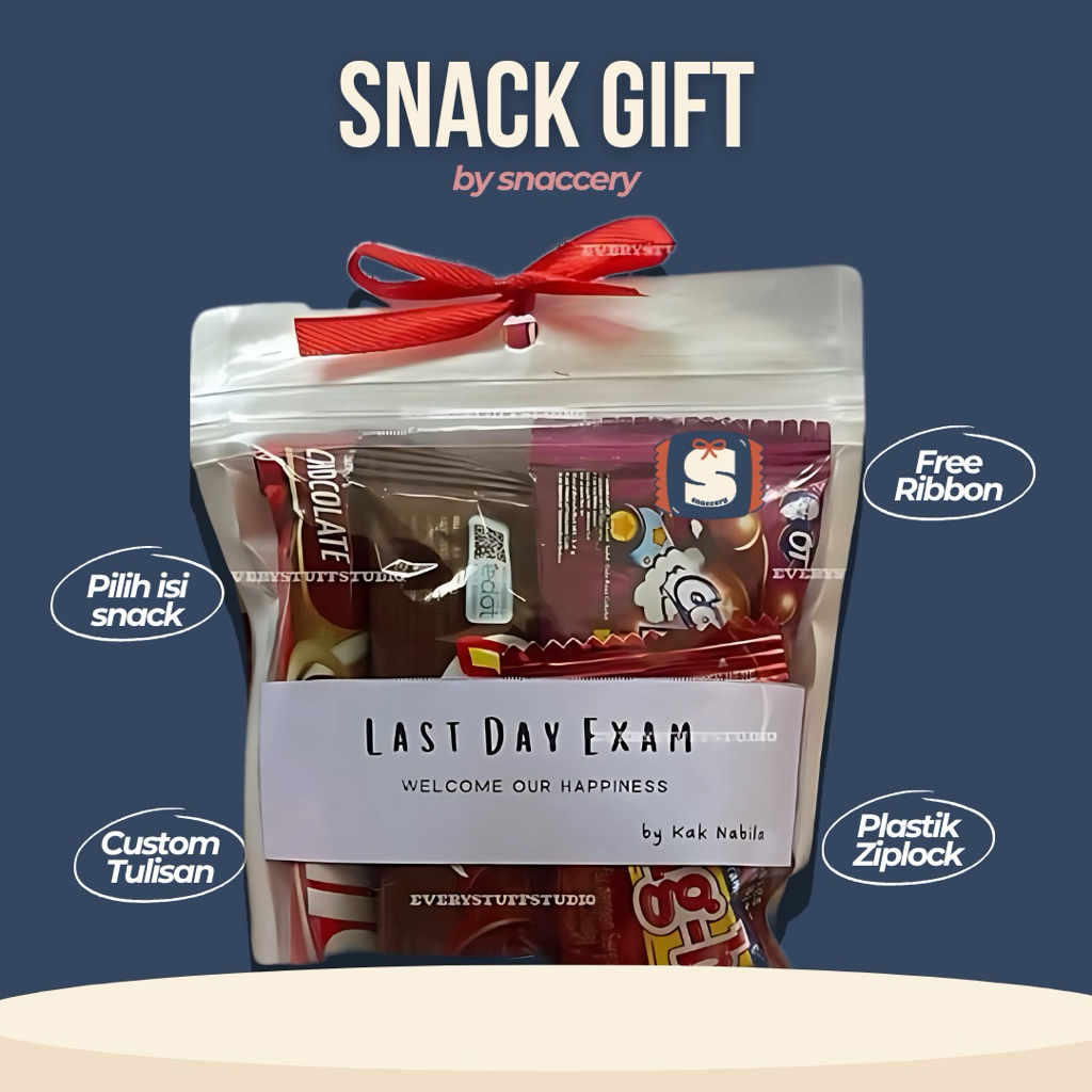Jual Snack Gift Custom Murah | Bisa Request Snack & Ucapan | Hadiah ...