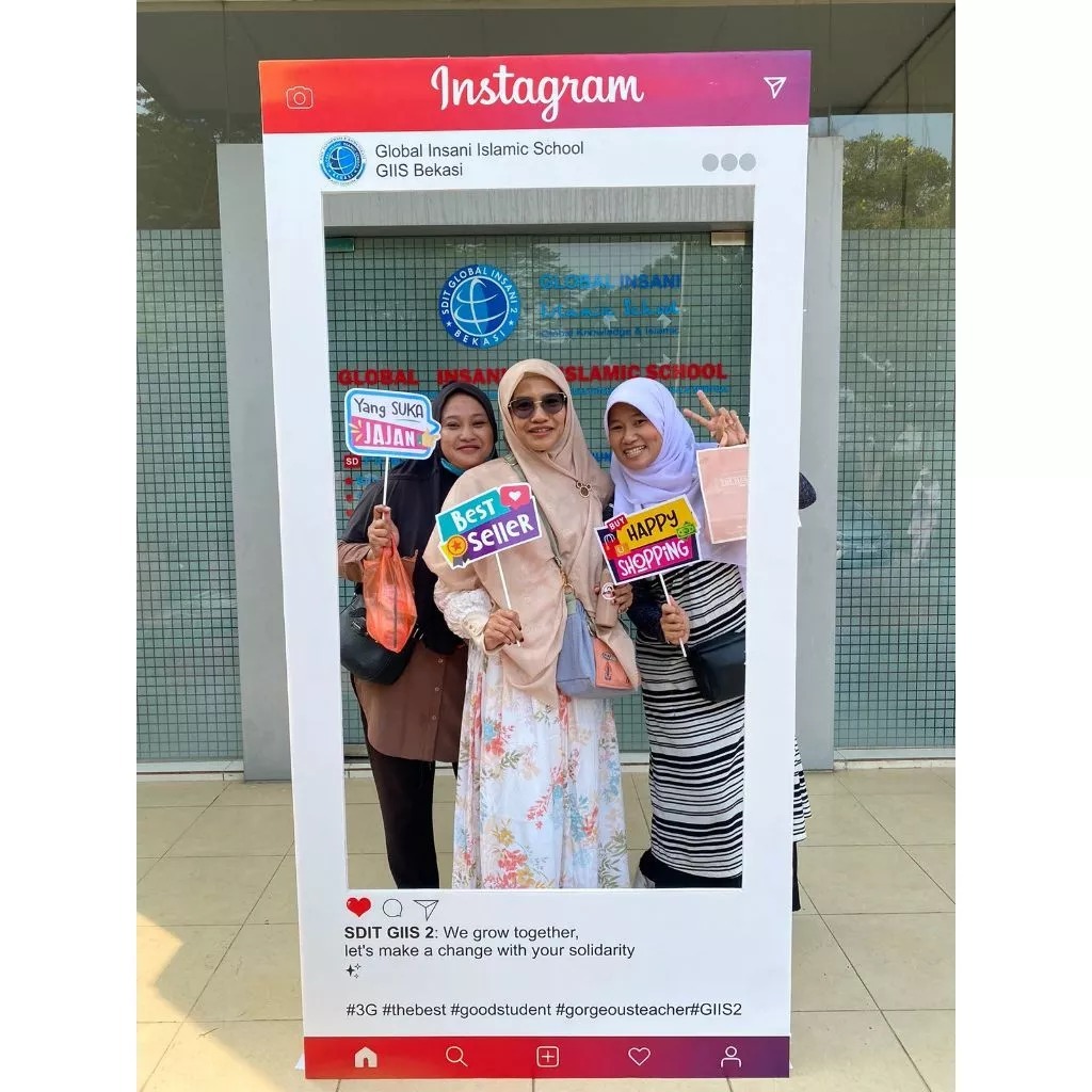 Jual Frame Photobooth custom 1 HARI jadi Desain custom Event acara dll ...