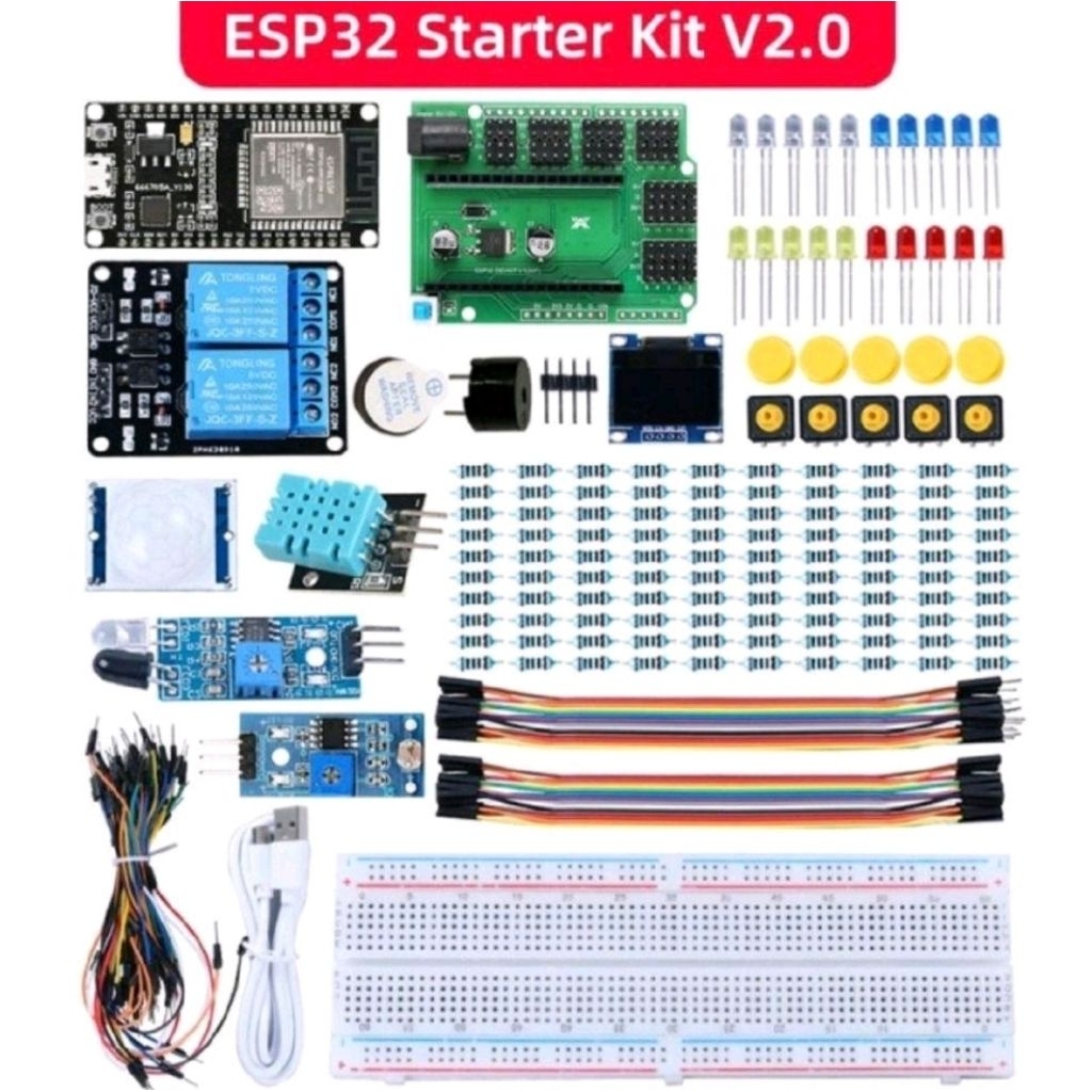 Jual Esp32 development kit V2 paket belajar IOT internet of think ...