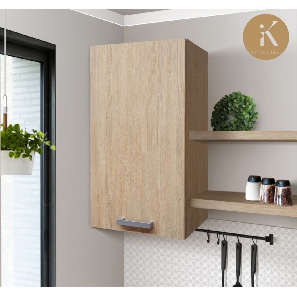 Jual KAYUNA.idea Denver Kitchen Set Atas 4 Ukuran UCD/ Rak Kabinet ...