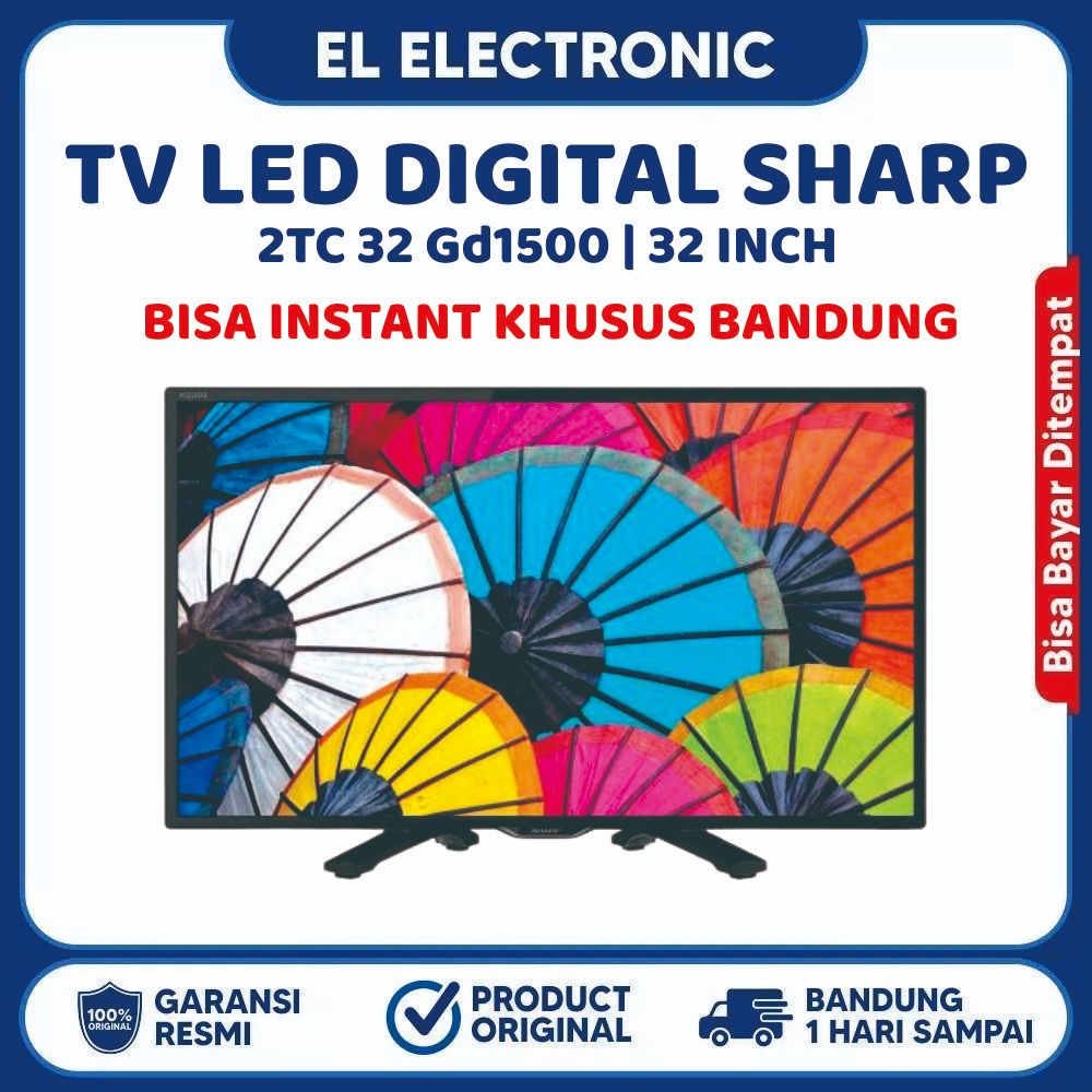 Jual SHARP Basic HD Ready LED TV 2TC32GD1500I 32 Inch | Shopee Indonesia