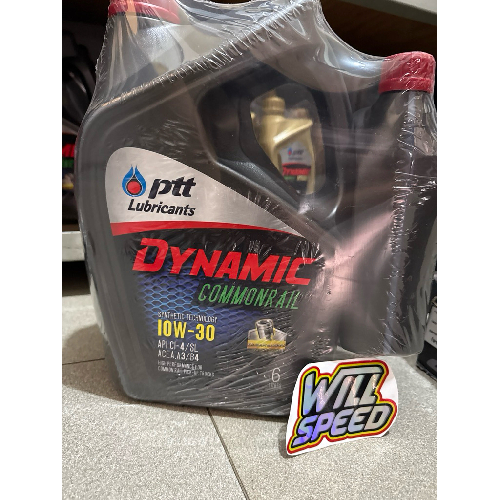 Jual OLI PTT DYNAMIC COMMON RAIL 10W-30 API (CI-4) DIESEL ONLY | Shopee Indonesia