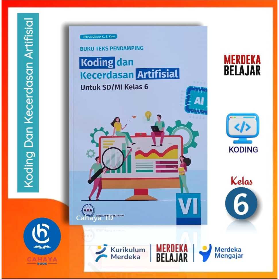 Jual Penerbit GOS Buku Koding Dan Kecerdasan Artifisial Untuk SD/MI ...