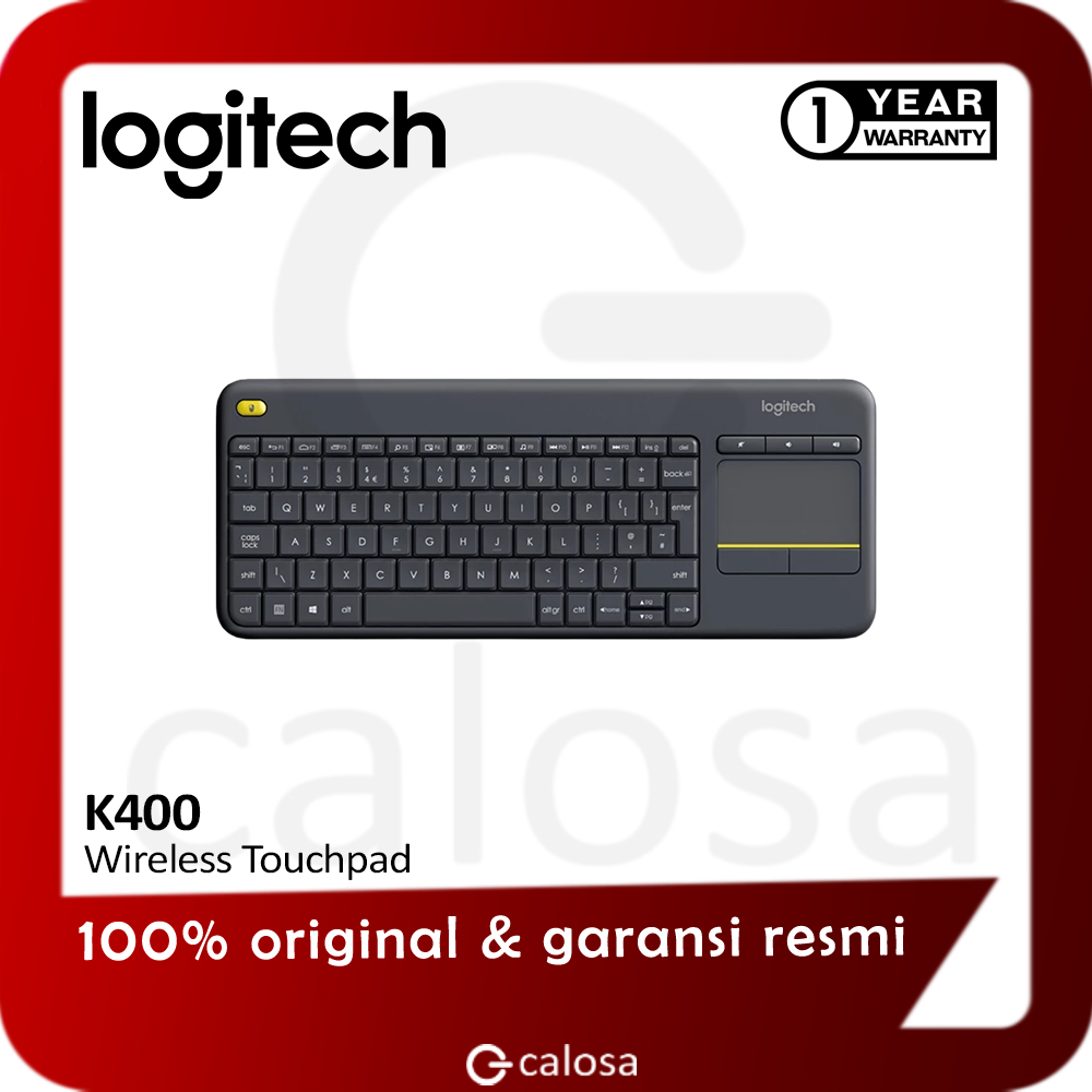 Jual Logitech K400 Plus Keyboard Wireless dengan Touchpad | Shopee Indonesia