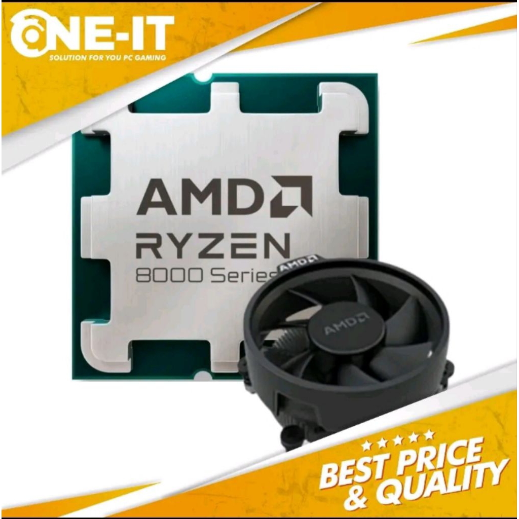 Jual Processor AMD Ryzen 7 8700F Tray + Fan AM5 8C/16T 5Ghz 16MB 65W | Shopee Indonesia