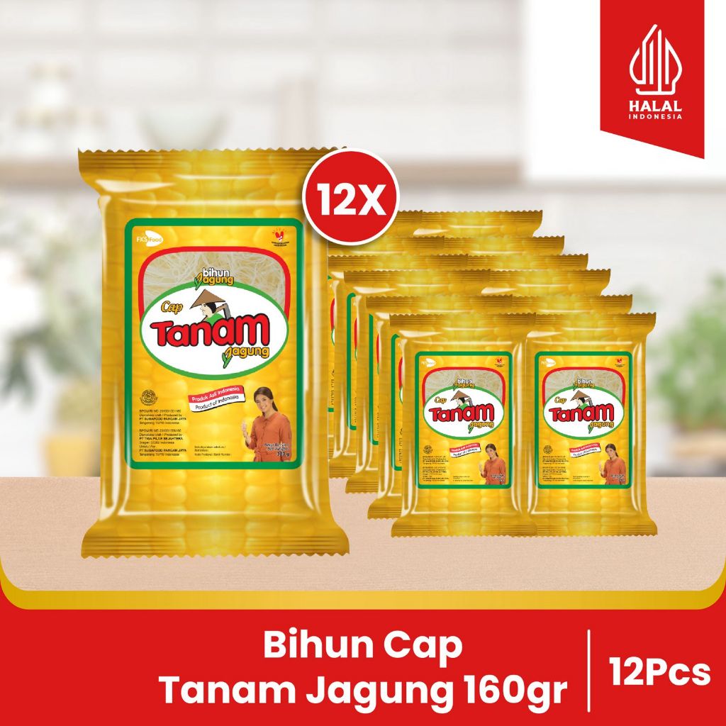 Jual Bihun Cap Tanam Jagung 12 pcs/Mie Bihun Jagung | Shopee Indonesia