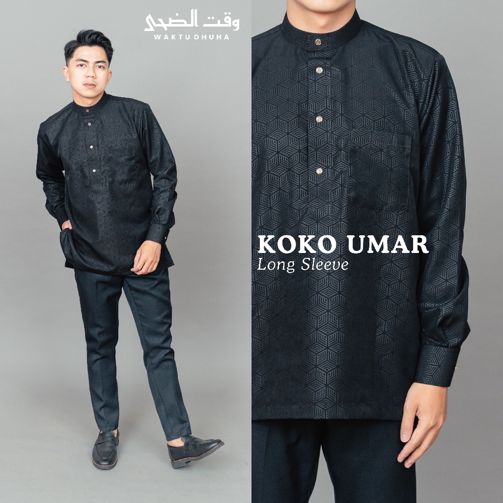 Jual WAKTU DHUHA - Pakain Muslim Pria Dewasa Lengan Manset Koko Umar ...