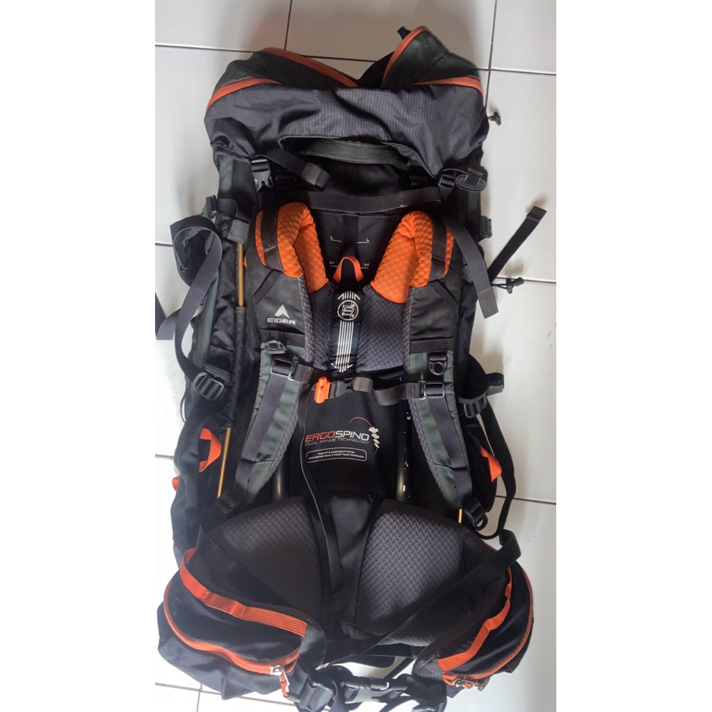 Jual carrier eiger excelsior 75+15 L | Shopee Indonesia