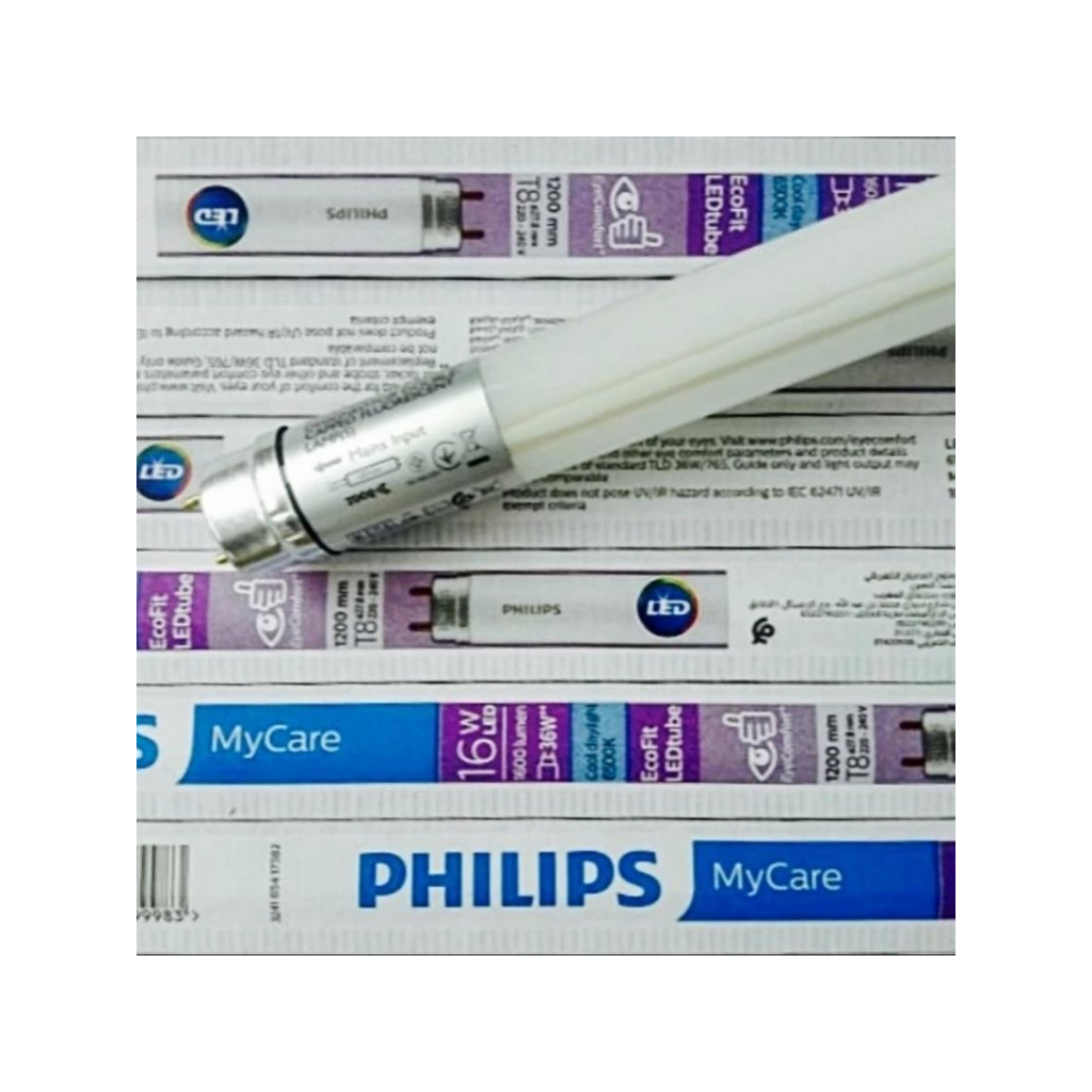 Jual Lampu TL LED T8 16 Watt Philips Ecofit 765 16W 16 W 16Watt ...