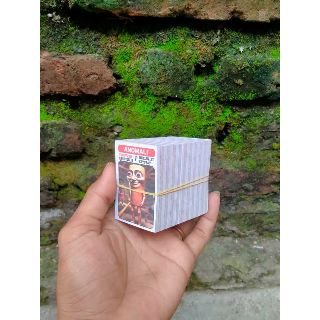 Jual 1 IKAT ISI 320 LEMBAR KARTU KWARTED ANOMALI / KARTU UMBULAN MOTIF ...