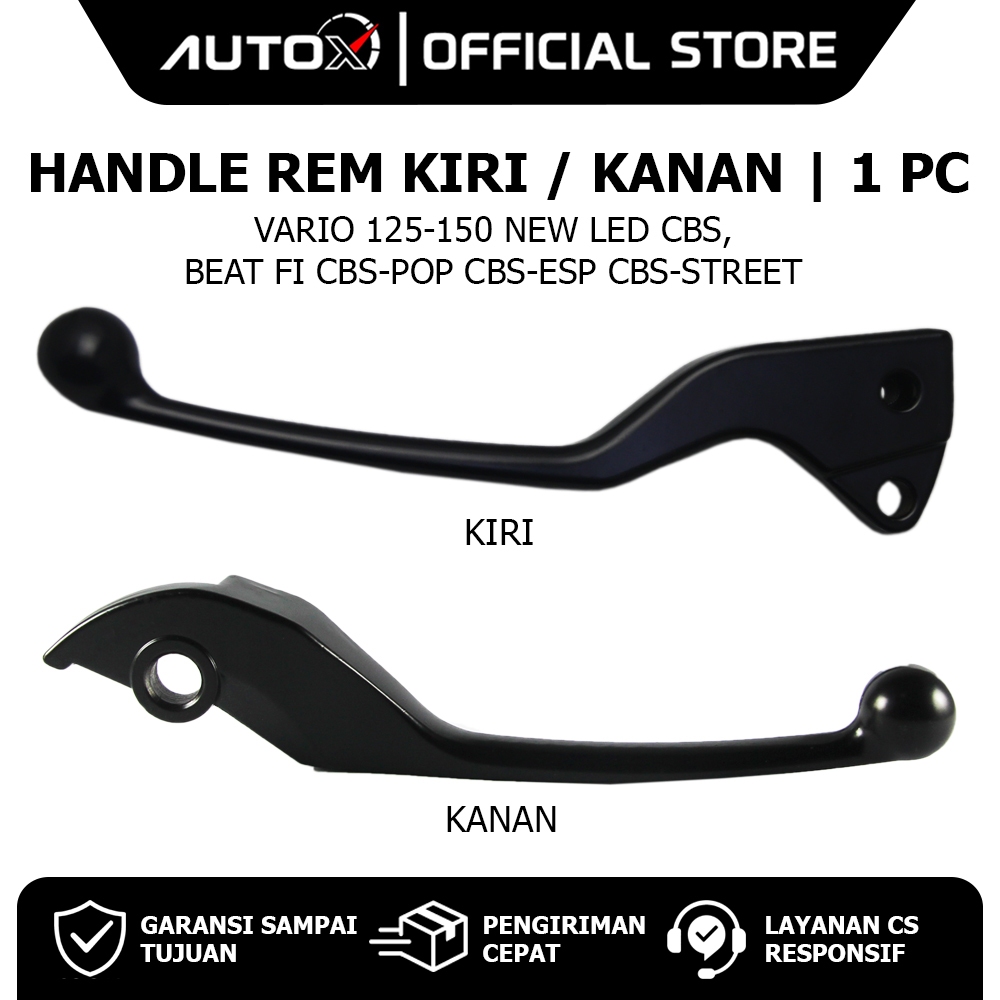 Jual Handle Rem Kiri Kanan Honda Vario 125 150 New LED CBS 110 F1 ...
