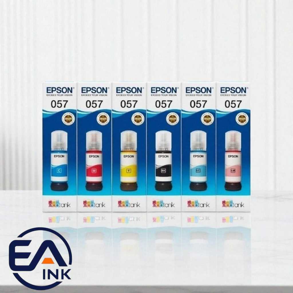 Jual 1SET TINTA EPSON 057 UNTUK TIPE PRINTER EPSON L8050 L18050 ...