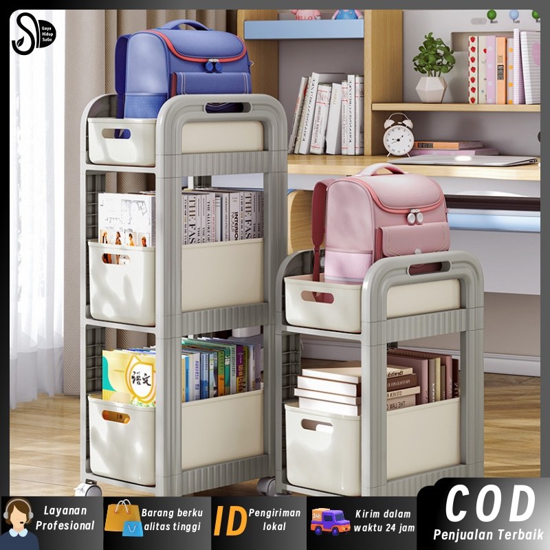 Jual SuGe Bookbag Storage Rack - Rak serbaguna storage rack Rak ...