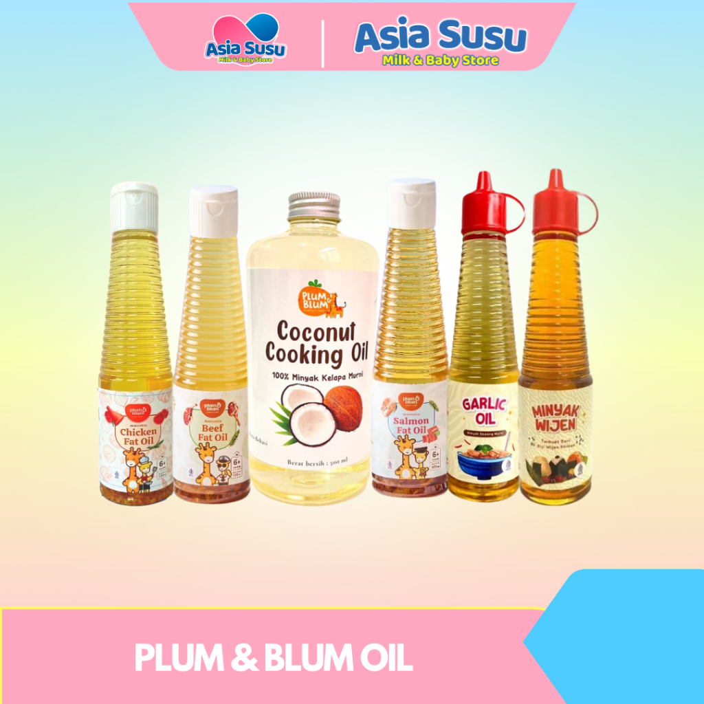 Jual Plum & Blum Chicken Fat Oil Beef Fat Oil - Minyak Mpasi BB Booster ...