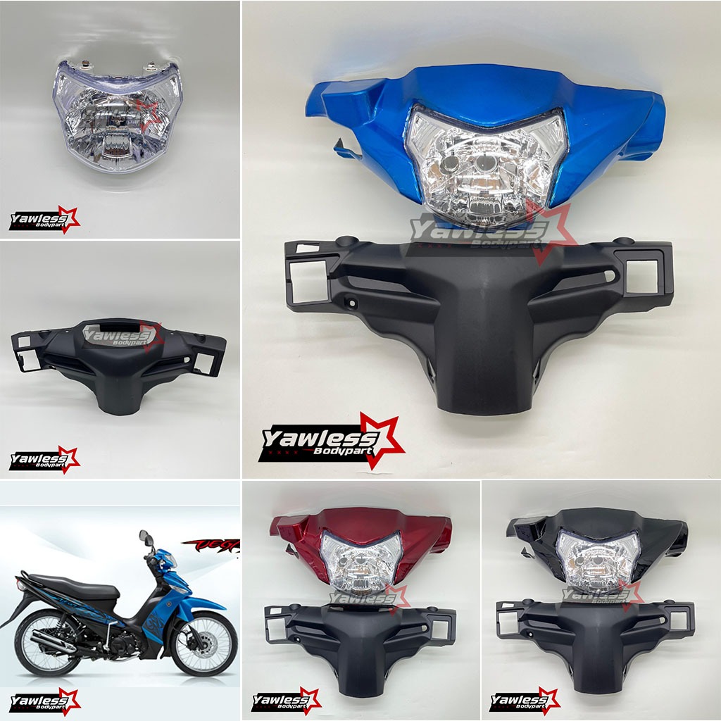Jual Batok 1 Set Vega ZR Totok Depan Vega ZR Warna Biru Hitam Merah ...