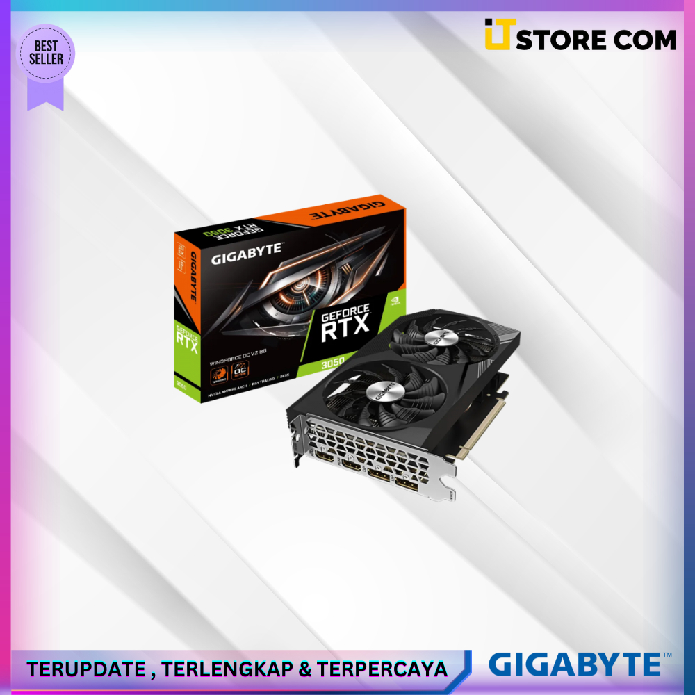 Jual GEFORCE RTX 3050 WINDFORCE OC V2 8G | Shopee Indonesia