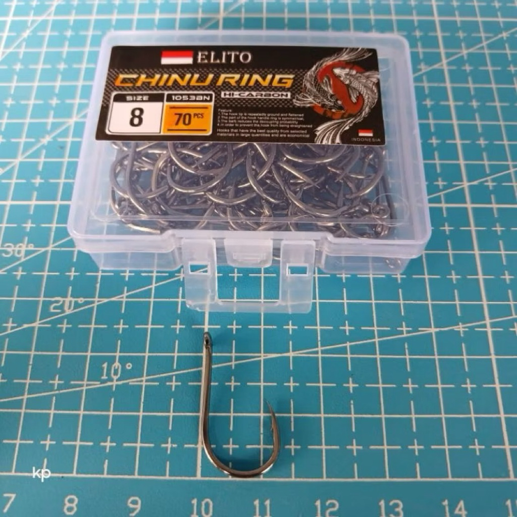 Jual Kail Box Chinu Ring Model 1053 Elito High Carbon Steel | Shopee ...