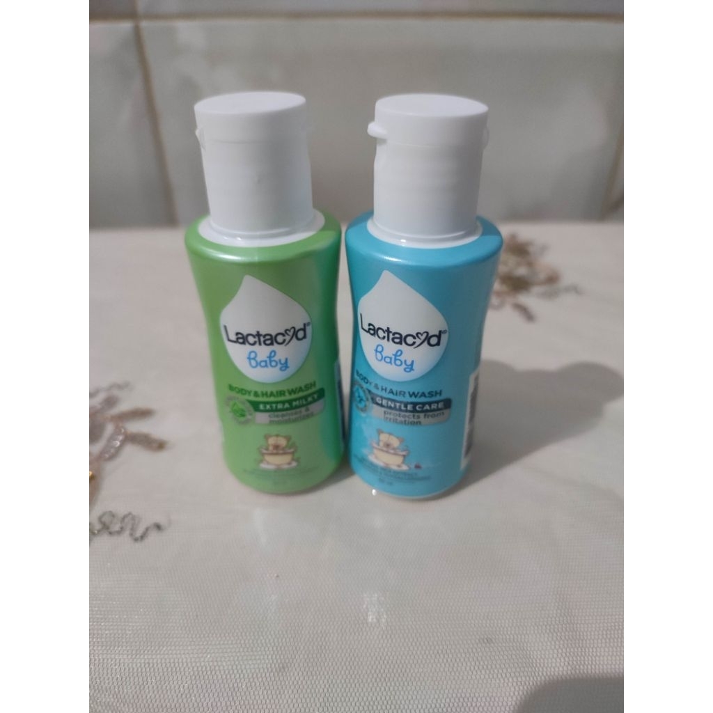 Jual Lactacyd Baby 60 ml Gentle care & Extra Milky | Shopee Indonesia