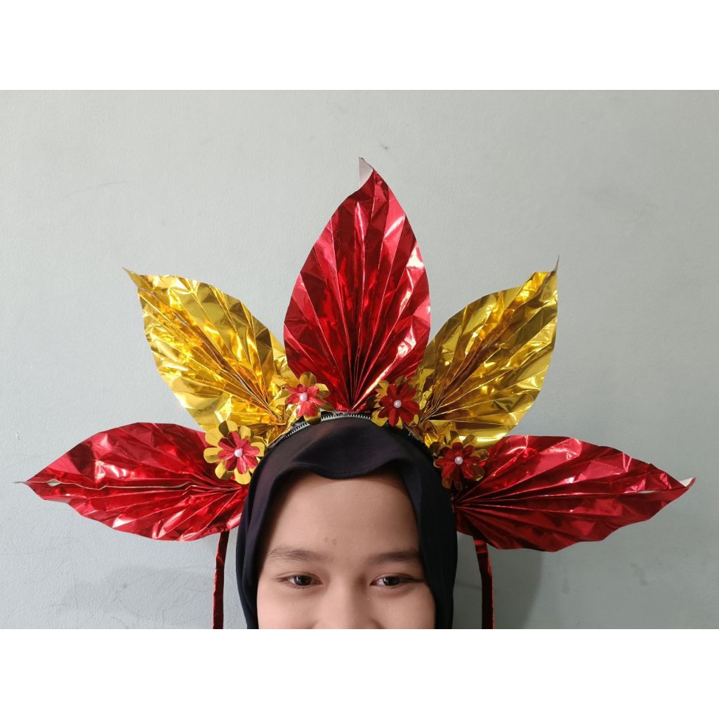Jual [PLM.00] MAHKOTA DAUN PALEM HANDMADE | BANDO KARNAVAL ANAK DAN ...