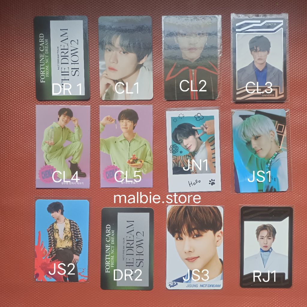 Jual [READY] ON SALE NCT DREAM PHOTOCARD OFFICIAL/ NCT DREAM CHENLE ...