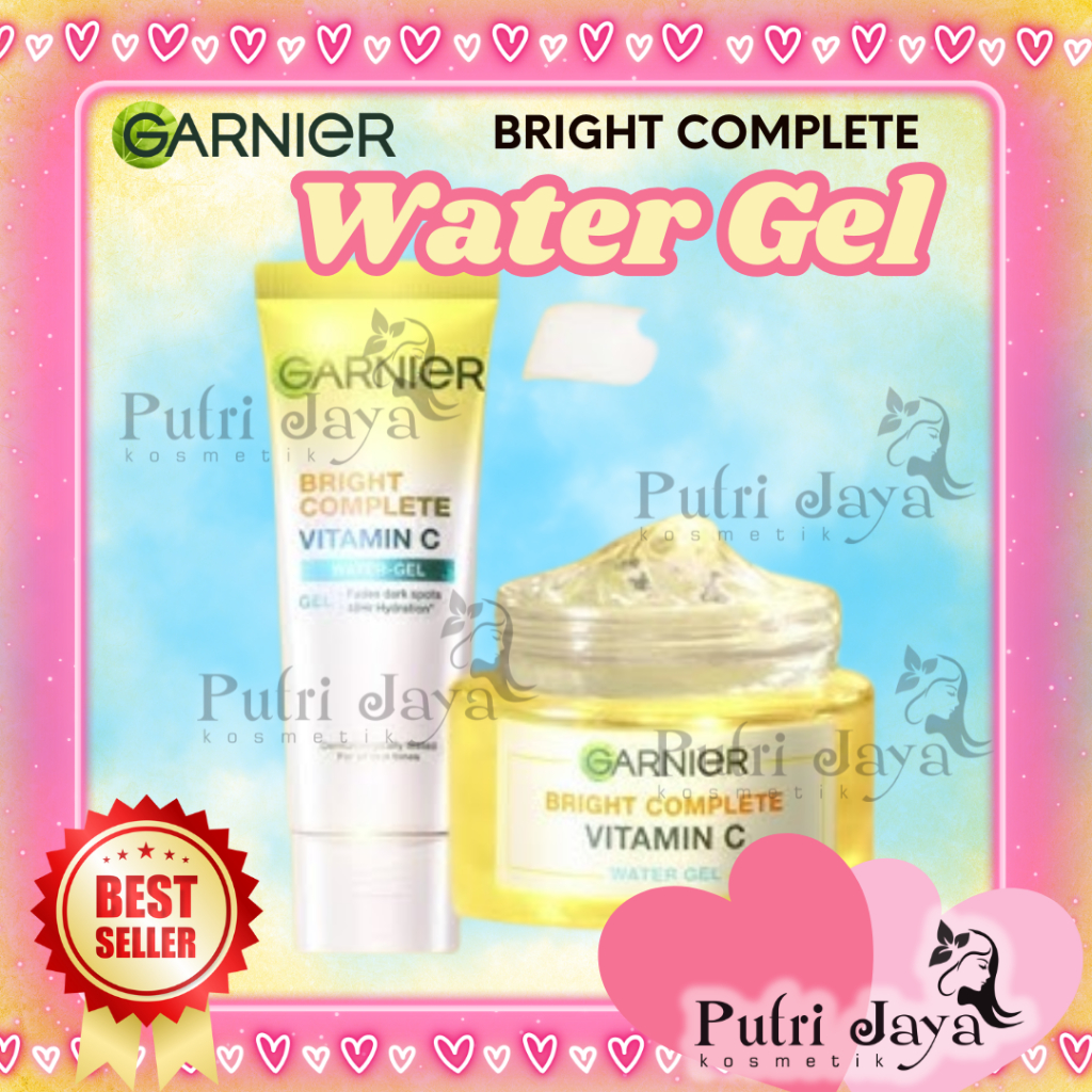 Jual GARNIER Bright Complete Vitamin C Water Gel Moisturizer | GEL ...