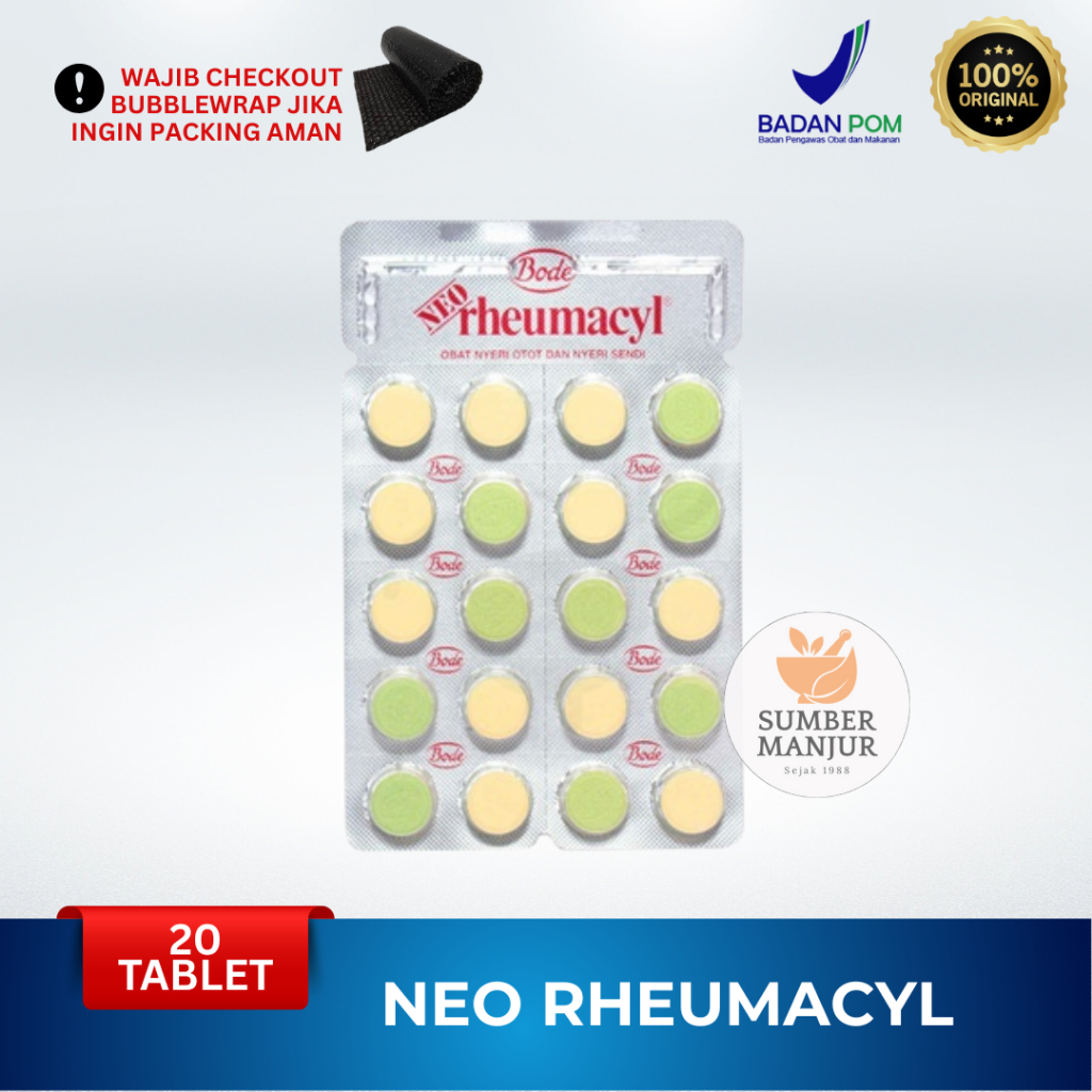 Jual NEO RHEUMACYL STRIP / 20 TABLET EXP 2027 | Shopee Indonesia