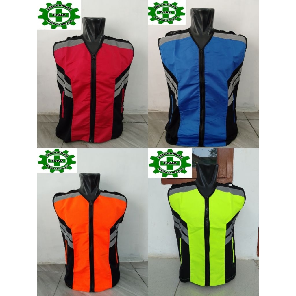 Jual Rompi Taslan/Rompi safety/Rompi touring/rompi kerja/Rompi tambang ...
