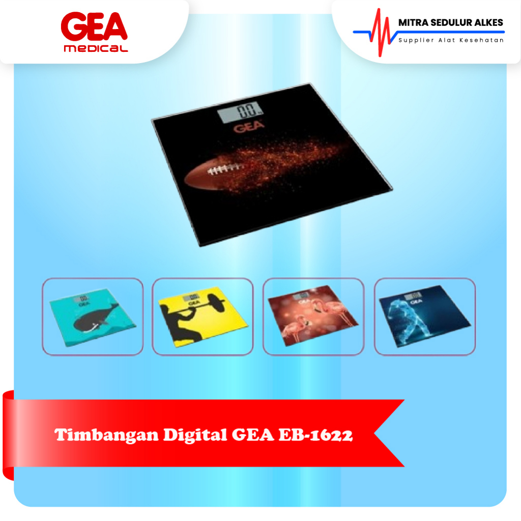 Jual Timbangan injak Digital EB 1622 GEA l Timbangan Badan Digital Gea ...