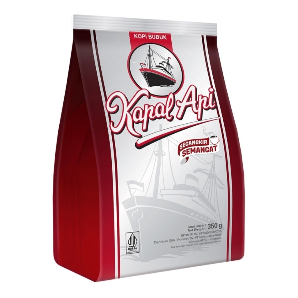 Jual Kapal Api Kopi Hitam Kopi Bubuk Instan Bag 350 g | Shopee Indonesia