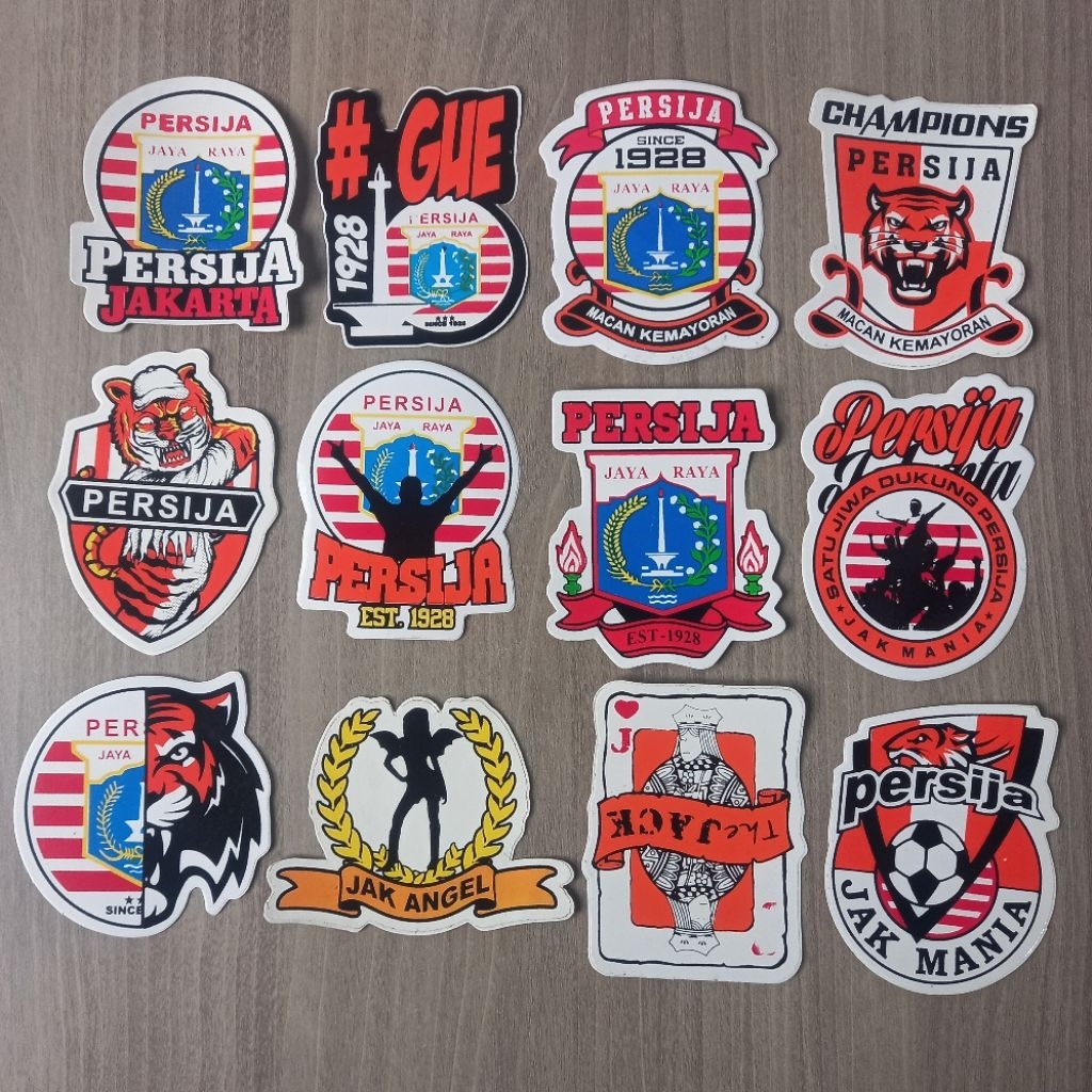 Jual STIKER PERSIJA JAKARTA VINYL UKURAN KECIL | Shopee Indonesia