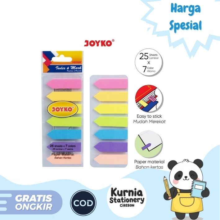 Jual Joyko Index & Mark / Penanda Pembatas / Penanda Buku / Sticky ...