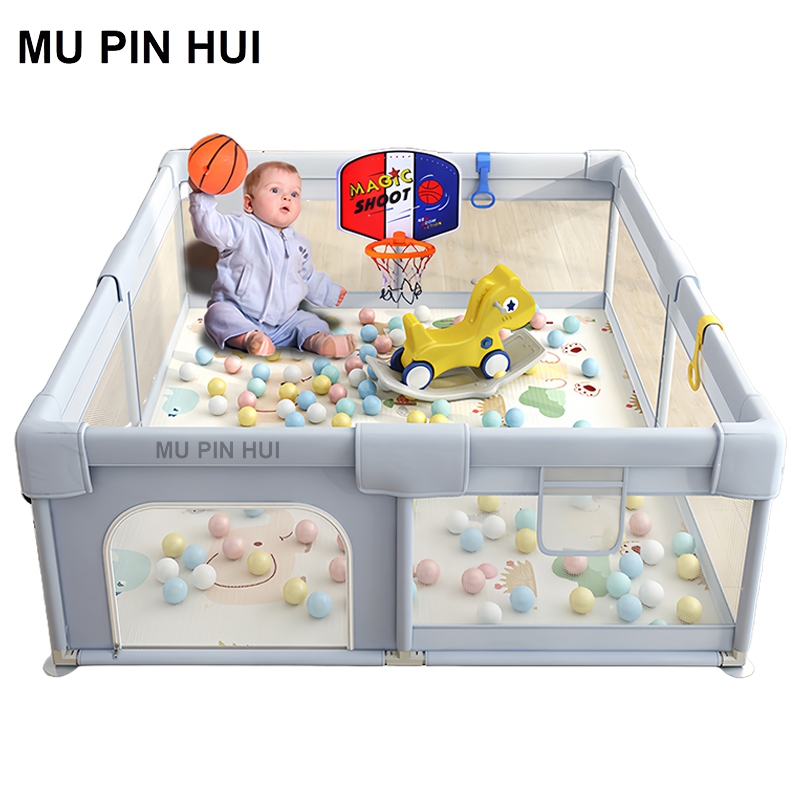 Jual MU PIN HUI pagar bayi bermain Baby Playfence Pagar Kolam Tempat ...