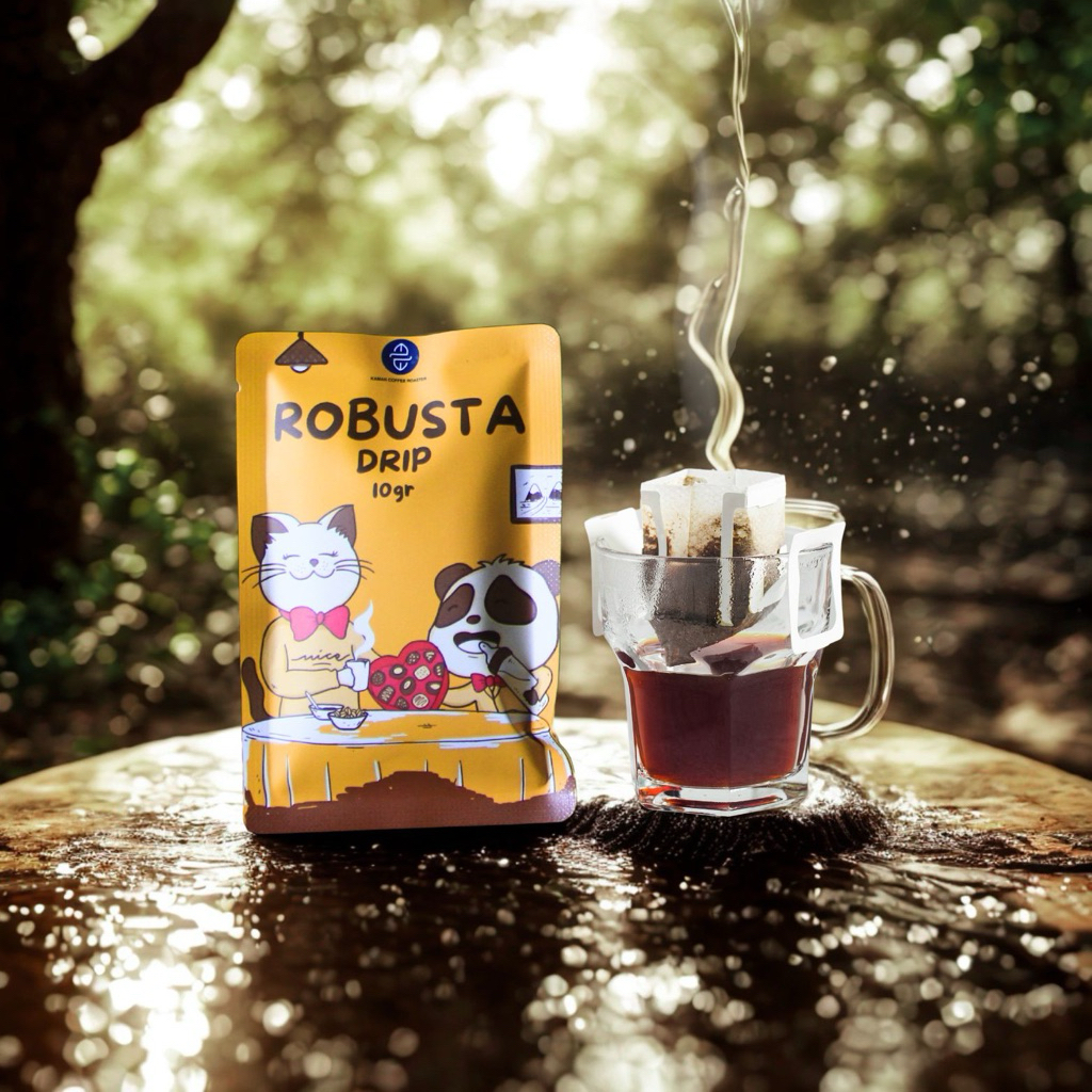 Jual Coffee Drip Bag Robusta Kaman Coffee Roaster Sachet Robusta Bold ...