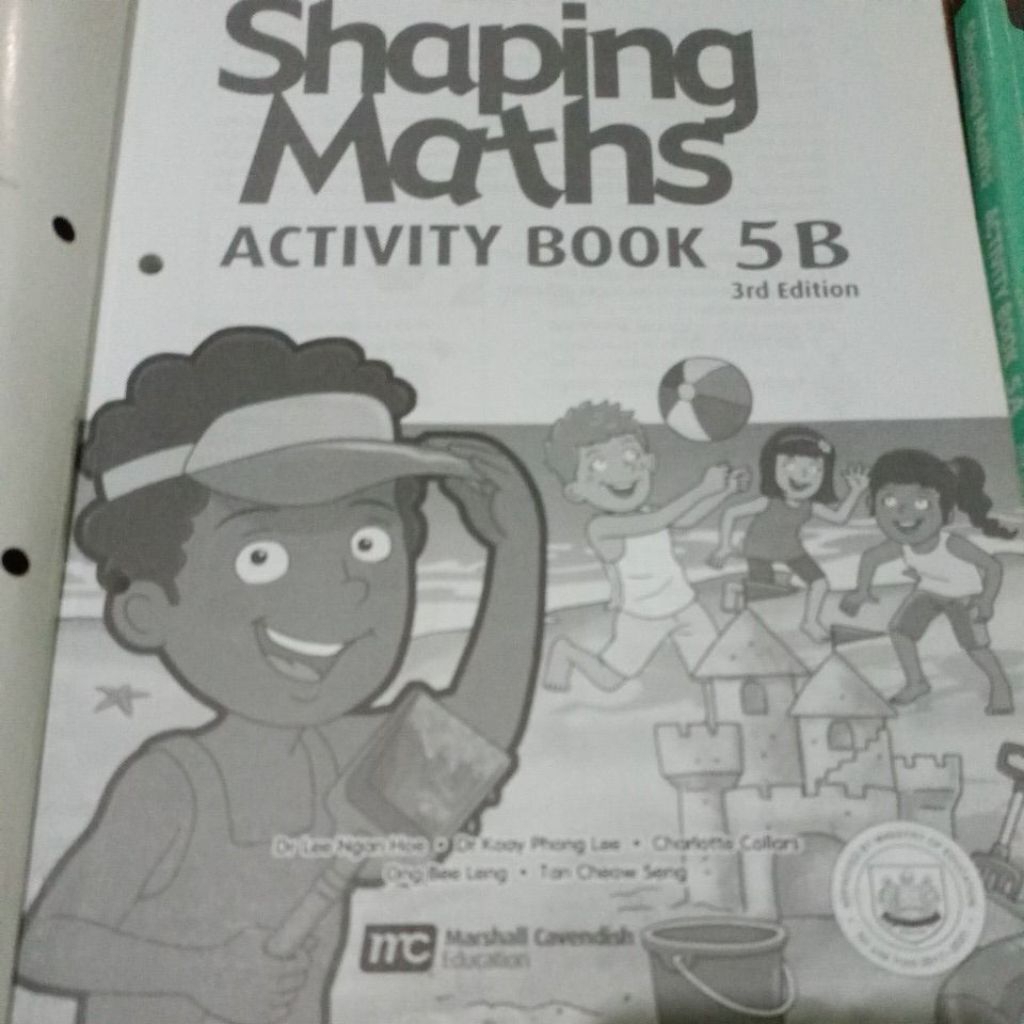 Jual Text Books Shaping Maths kelas 5A 5B activity book dan coursebook ...