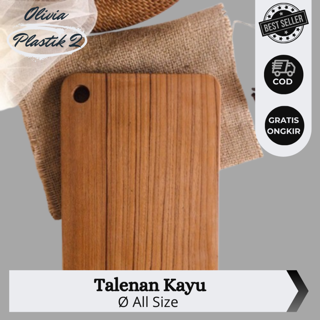 Jual NEW Telenan Kayu Persegi Tebal | Shopee Indonesia