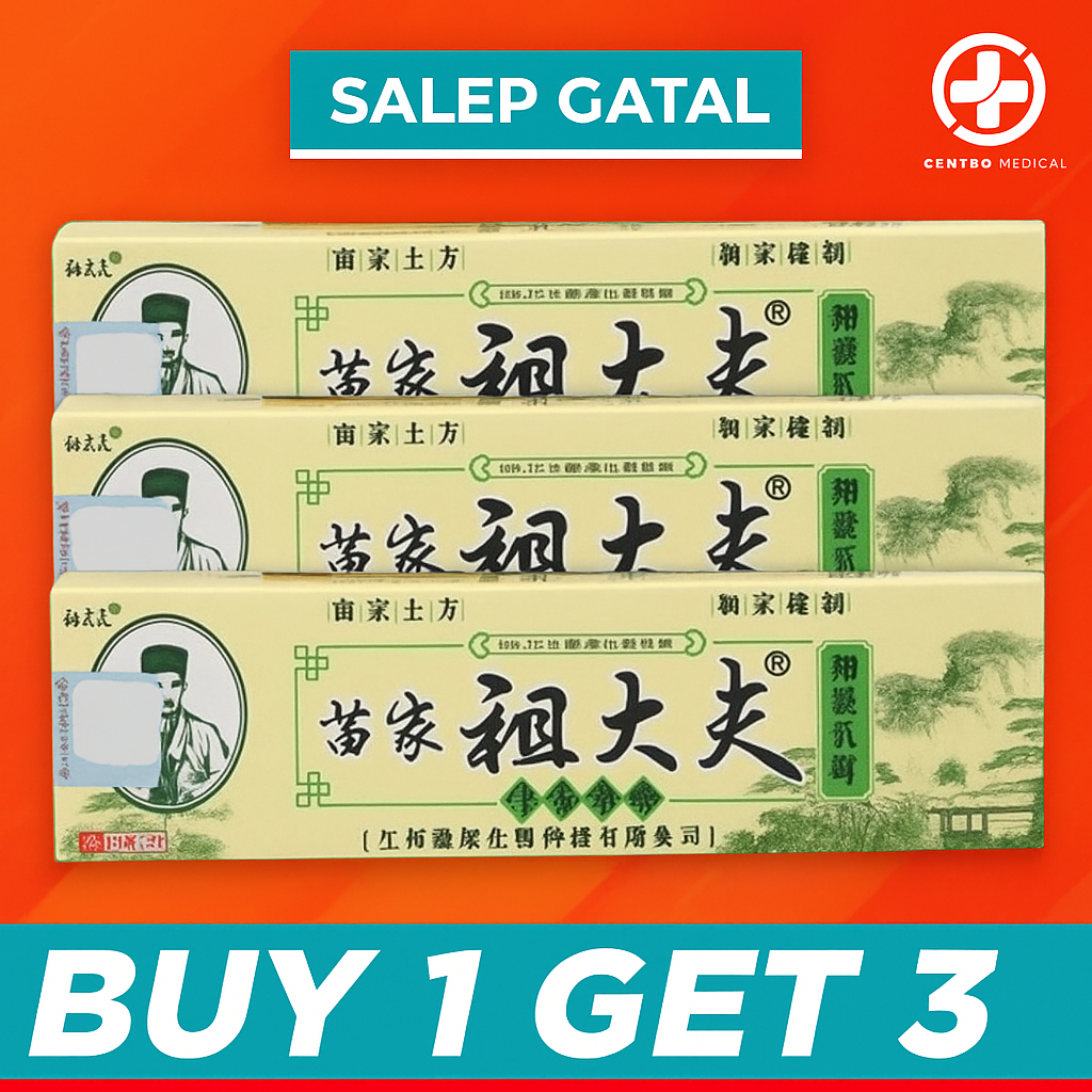 Jual [PAKET SUPER 3 PCS] Salep Gatal Alergi Original Penyakit Kulit ...