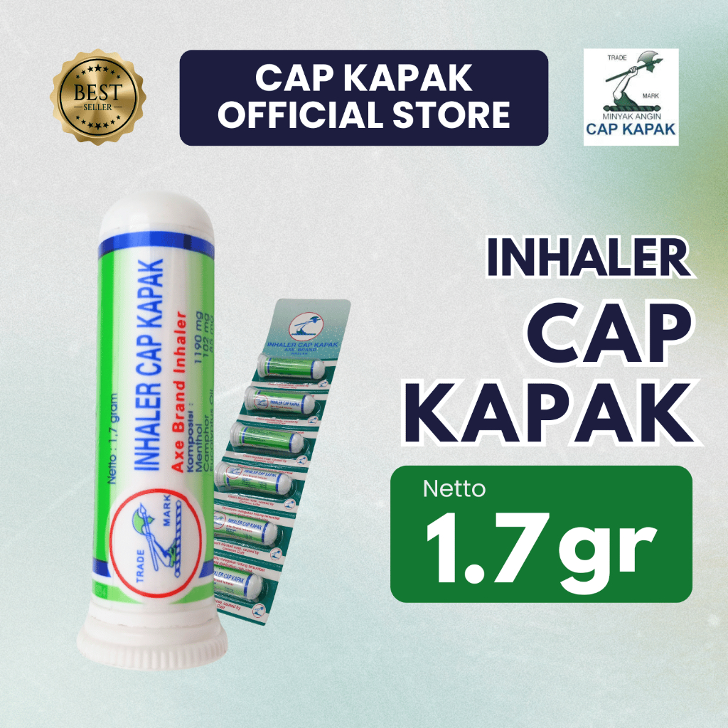 Jual Inhaler Cap Kapak (netto 1,7 gram) | Shopee Indonesia
