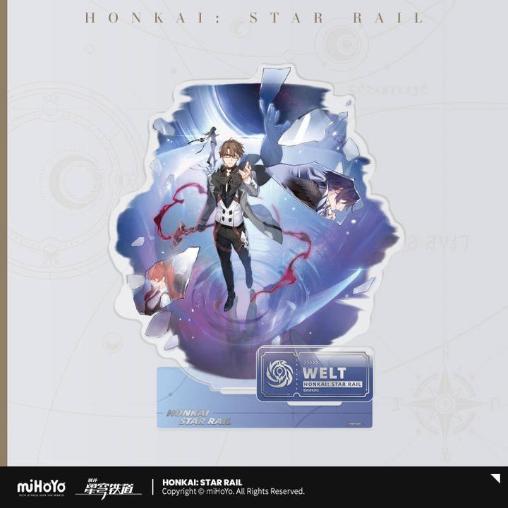 Jual HSR OFC - Welt Standee - Acrylic standee Honkai Star Rail ...