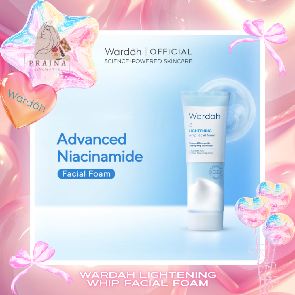 Jual WARDAH Lightening Niacinamide Whip Facial Foam - Facial Wash ...
