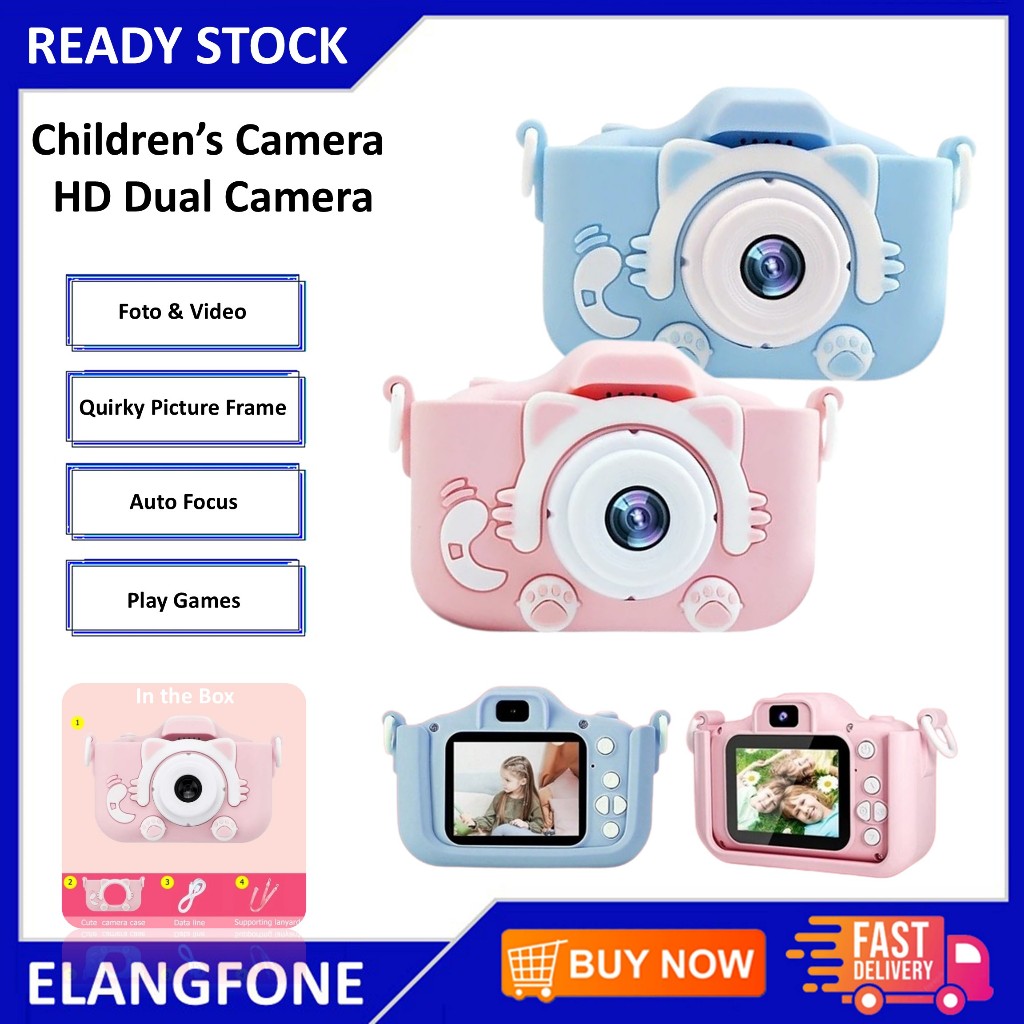 Jual Kamera Anak Mini X5S Digital Mini Kids Mainan Digital Dual Kids ...