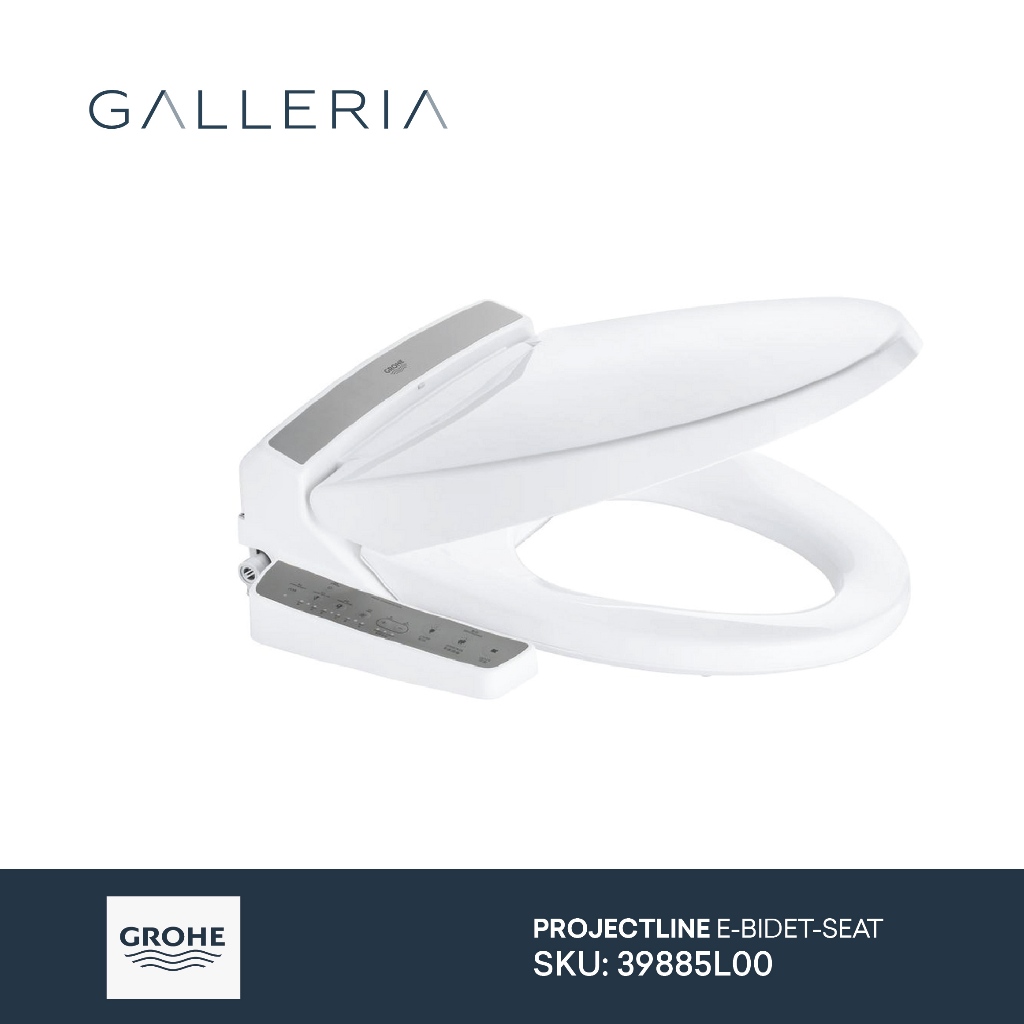 Jual Grohe Projectline Electronic Bidet Seat 39885L00 / Grohe Dudukan ...