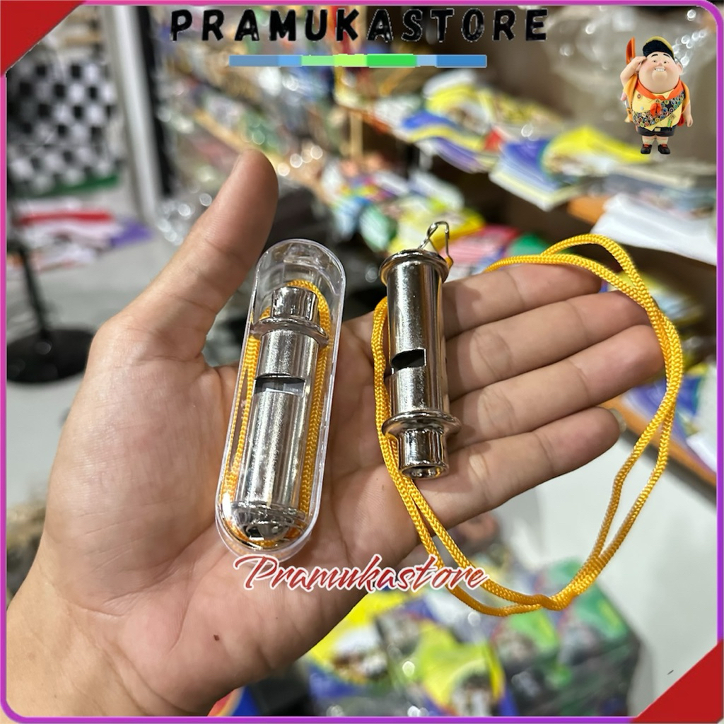 Jual Peluit Morse Stainless Sudah include tali dan Wadahnya - pluit ...