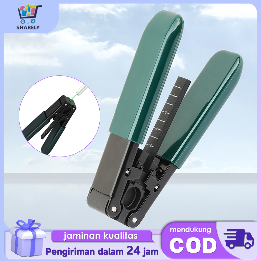 Jual Fiber Optic Stripper FTTH Drop Cable Stripper Tang Pengupas Kabel ...