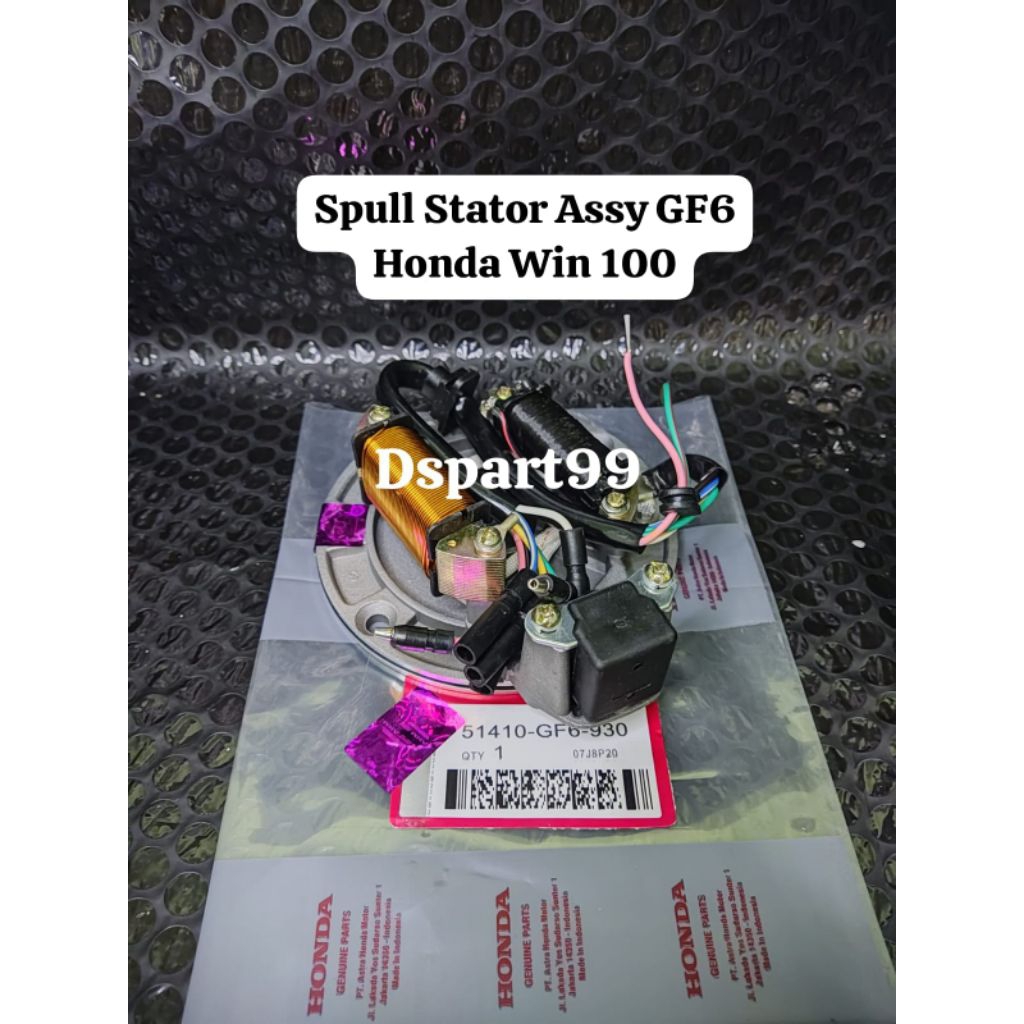Jual Spull stator Assy Honda Win 100 Win 100 Kode Part GF6 Kualitas ...