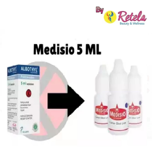 Jual MEDISIO / ALBOTHYL CONCENTRATE BOTOL 5ML | Shopee Indonesia
