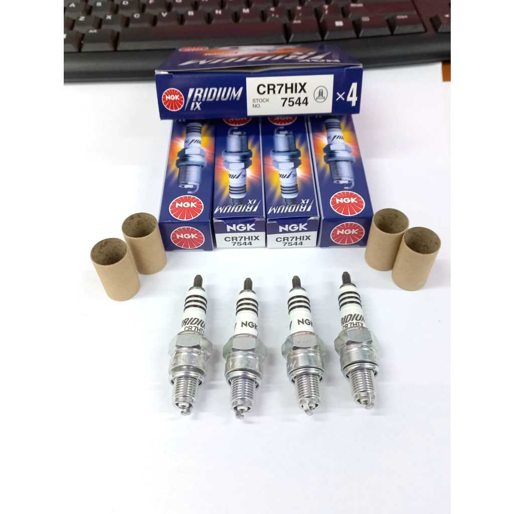Jual Busi Motor Iridium NGK CR7HIX Honda Revo Yamaha Fino Kawasaki ...