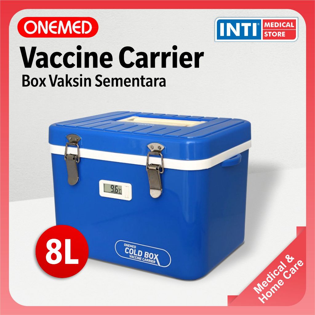 Jual Onemed | Vaccine Carrier Box Biru | Box Vaksin Onemed | Shopee ...
